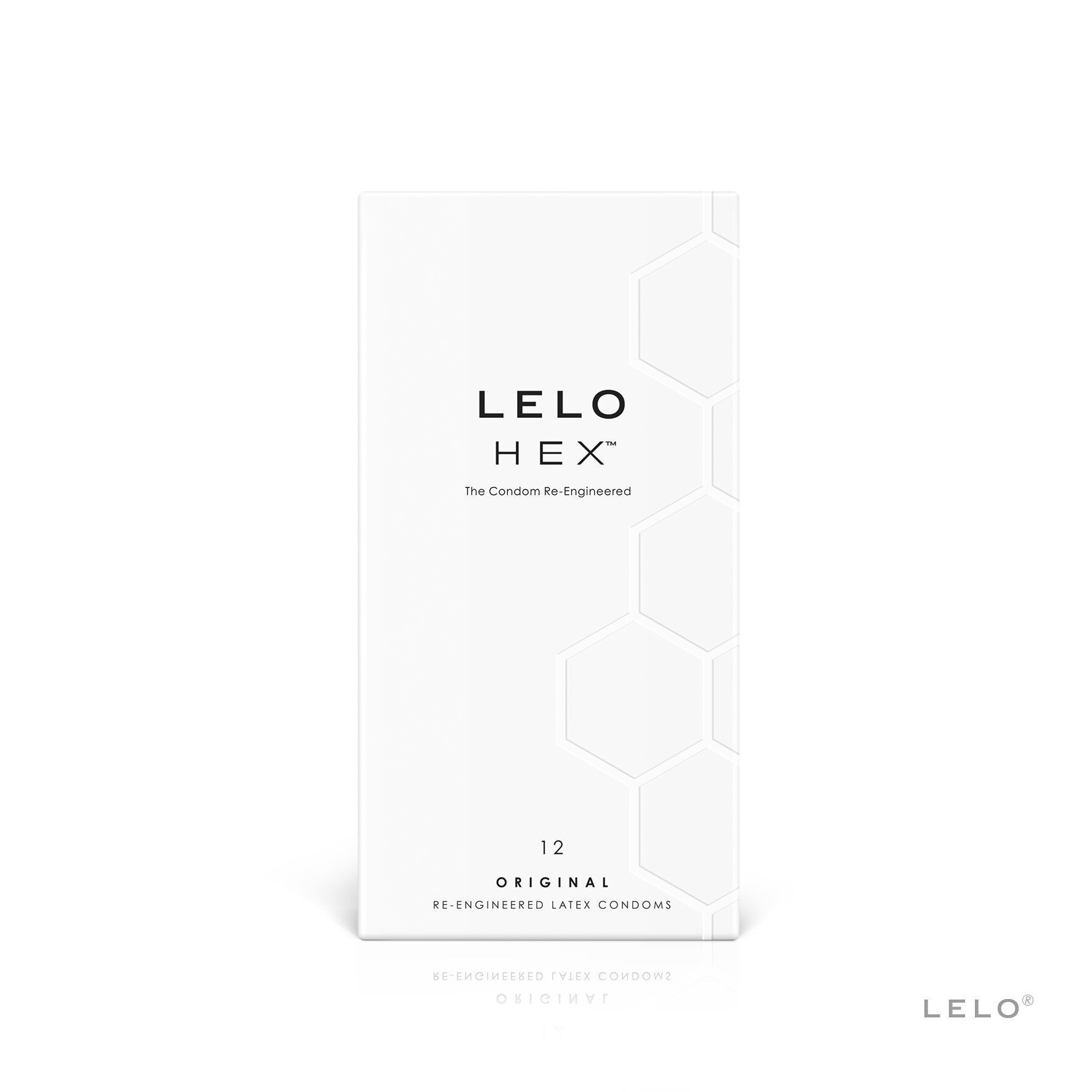 Купить LELO HEX Condoms Original 12 Pack, тонкие и суперпрочные SX1294 ...